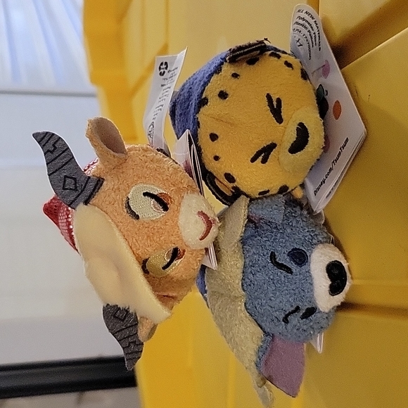 Disney | Toys | 3 Zootopia Tsum Tsums | Poshmark